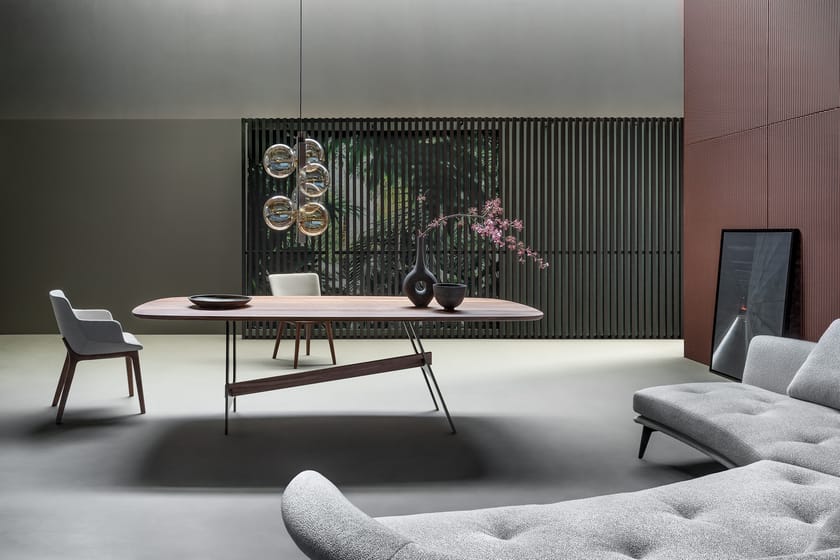 SLOT Barrel-shaped table By Bonaldo | design Giuseppe Viganò