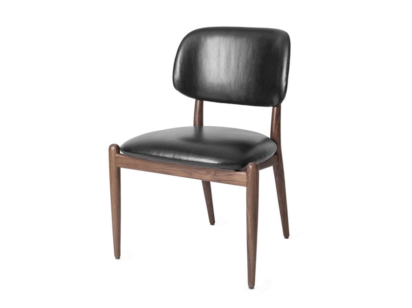 Leather chair SLOW SIDE CHAIR By STELLAR WORKS design Space Copenhagen