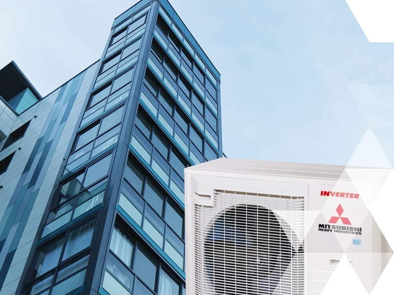 Commercial Multi-split air conditioning unit SMART R32 By Mitsubishi ...