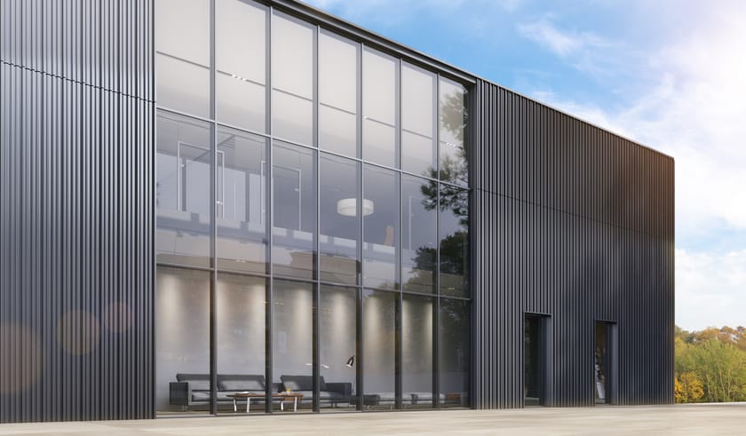 SMARTIA BARCODE CLADDING Continuous facade system By Alumil