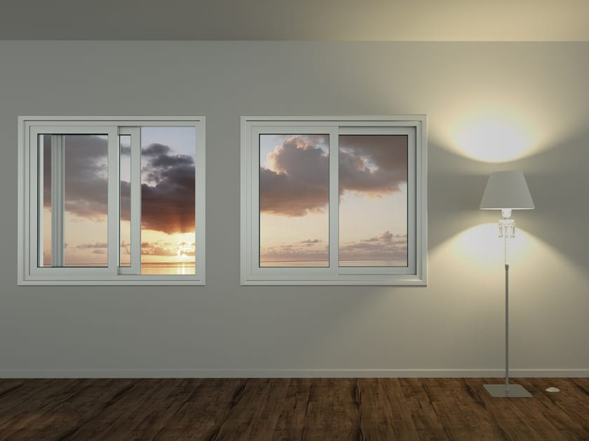 Porta-finestra scorrevole in alluminio e vetro SMARTIA M14600 - Alumil ...