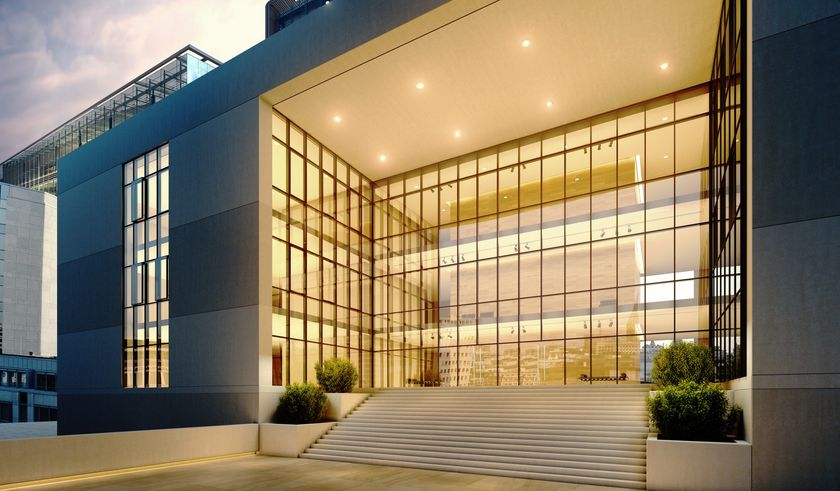SMARTIA M35 Glass Continuous facade system By Alumil