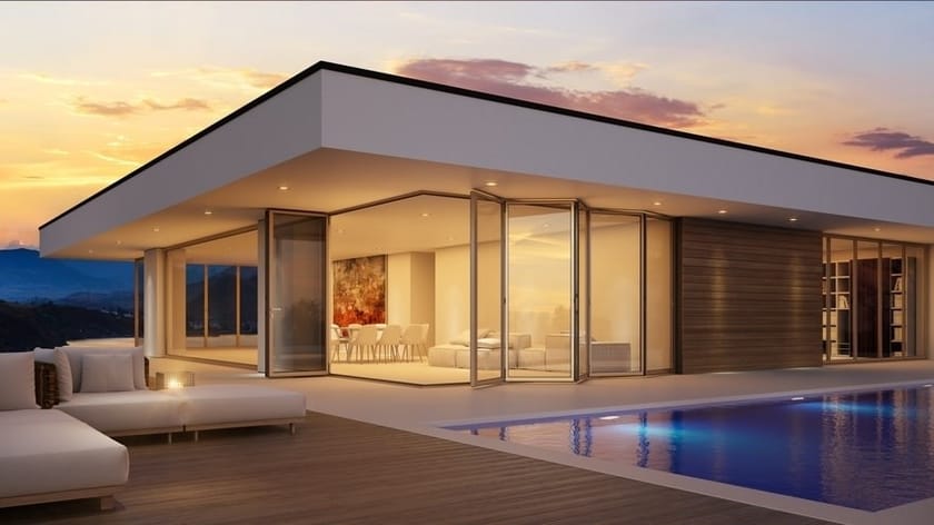 Porta-finestra a libro a taglio termico in alluminio SMARTIA MF65 ...