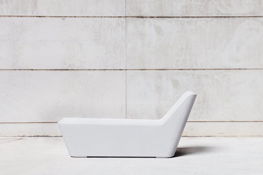 SMOOTH | Concrete outdoor chair By SIT