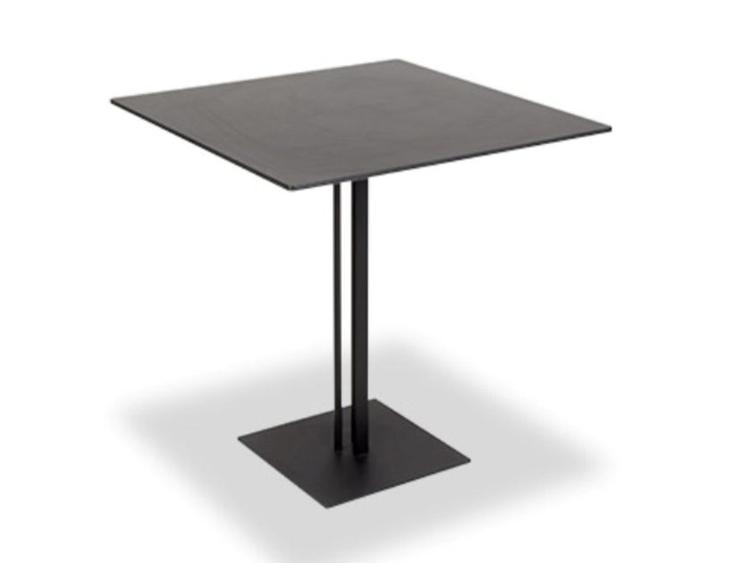 SNACK Tavolo quadrato da giardino in acciaio By Rever | design Beatrice ...