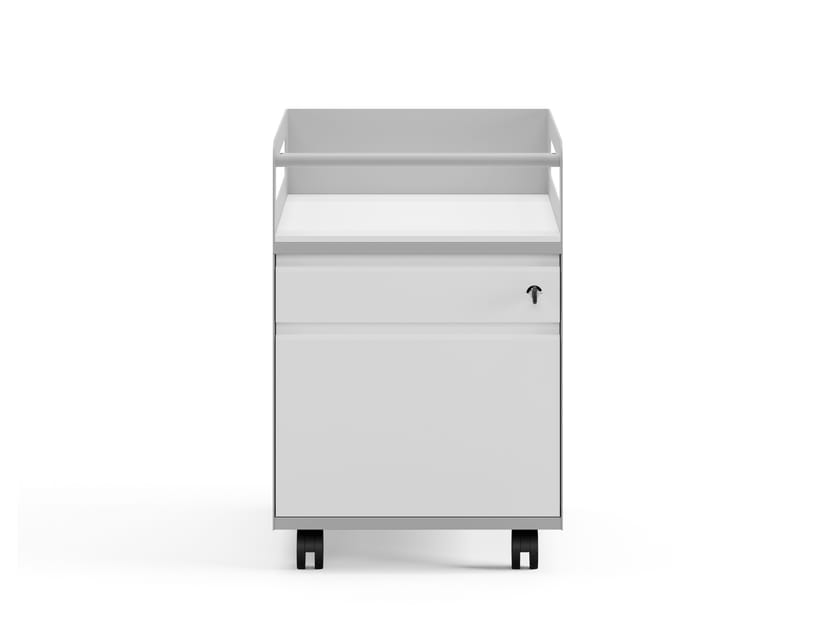 SO | Office drawer unit with castors Melamine and metal office drawer ...