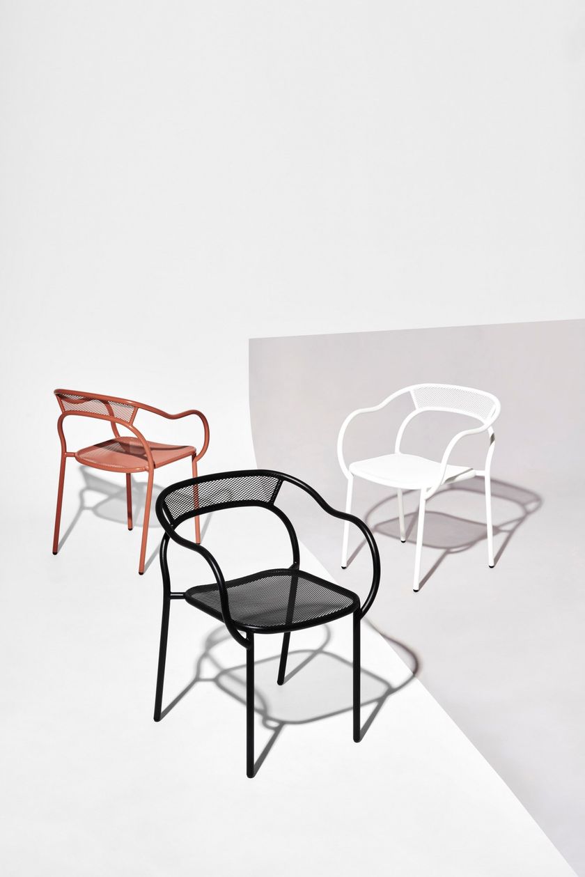 Stainless steel chair SODA By DesignByThem design Marcel Sigel
