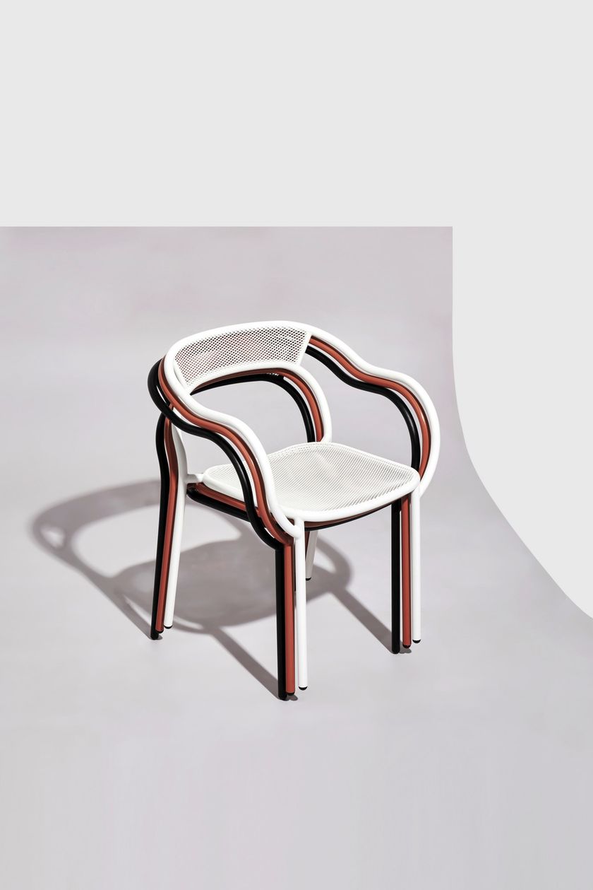 Stainless steel chair SODA By DesignByThem design Marcel Sigel