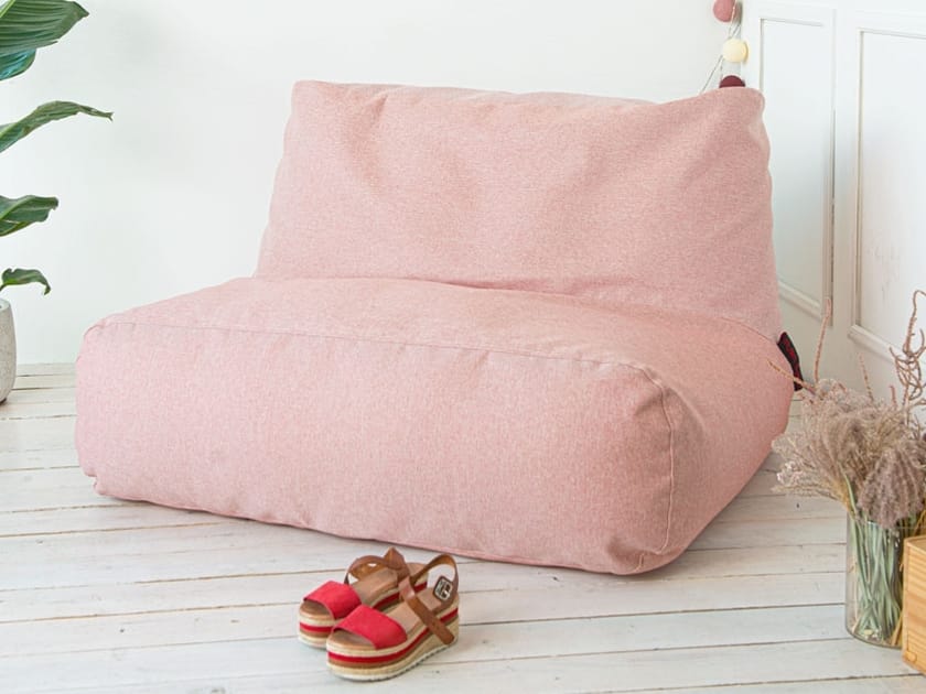 2 seater fabric sofa with removable cover SOFA TUBE RIVIERA By Pusku ...