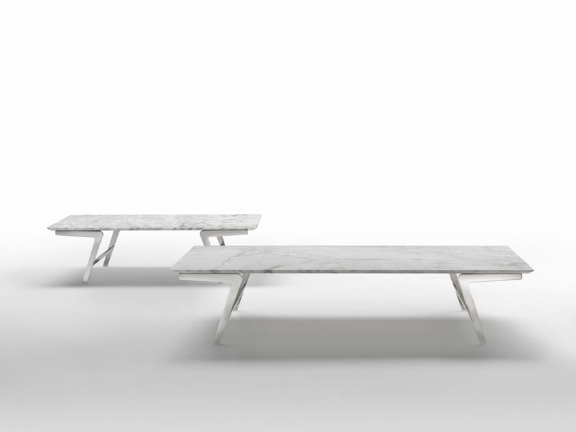 SOFFIO | Marble coffee table By Flexform design Antonio Citterio