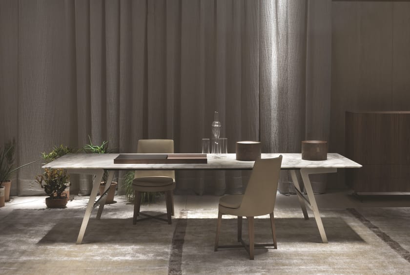 SOFFIO | Mesa By Flexform diseño Antonio Citterio