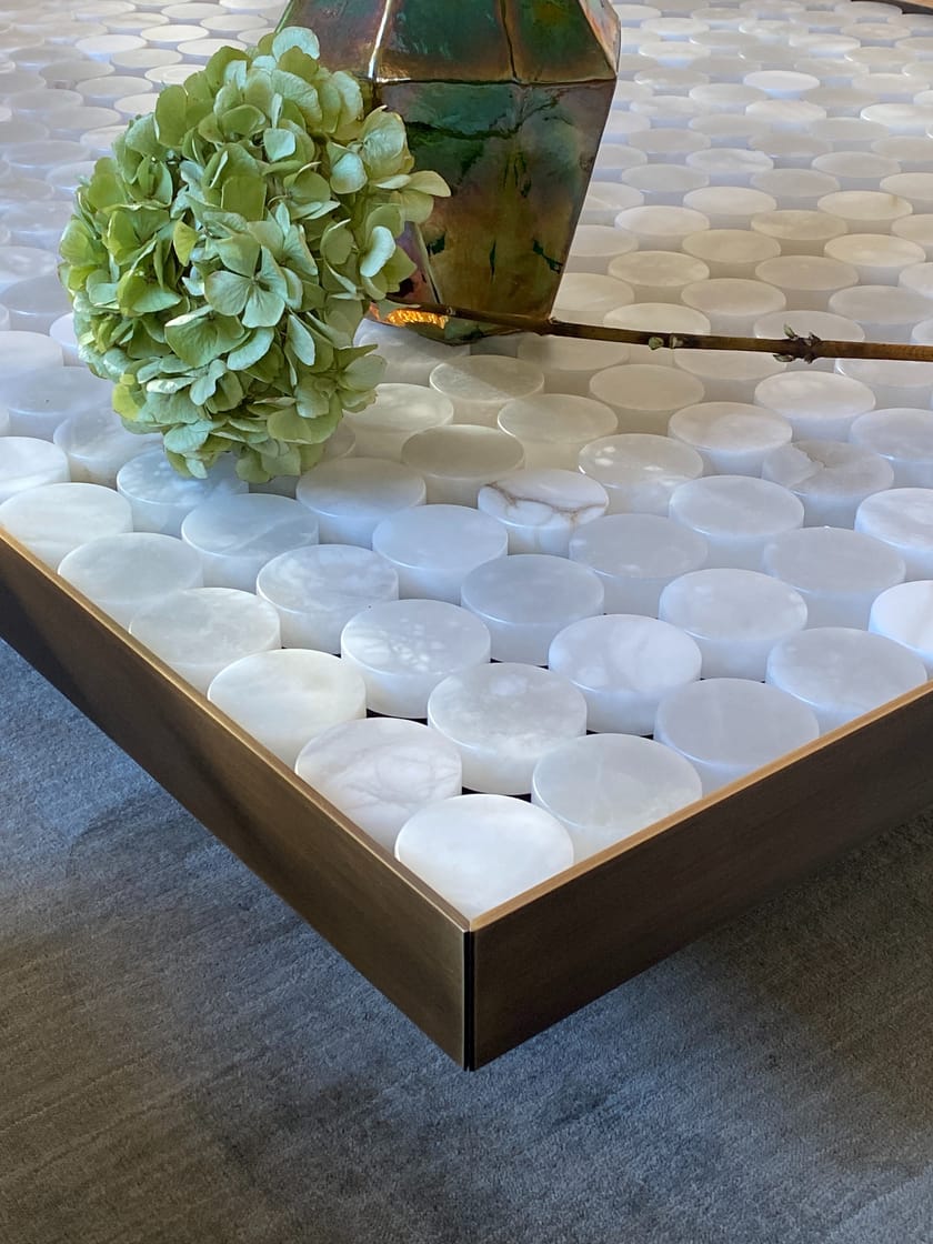SOFIA | Alabaster coffee table By mg12 design Monica Freitas Geronimi
