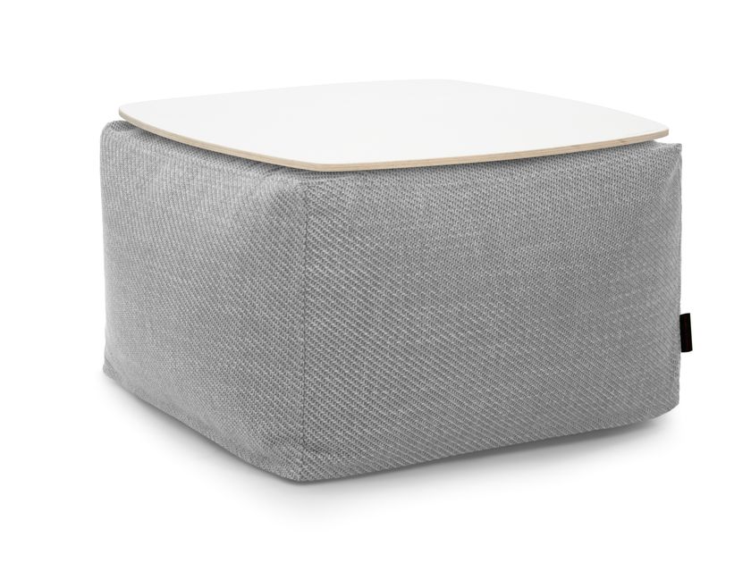 SOFT TABLE 60 SIDEWAY Low square coffee table By Pusku pusku