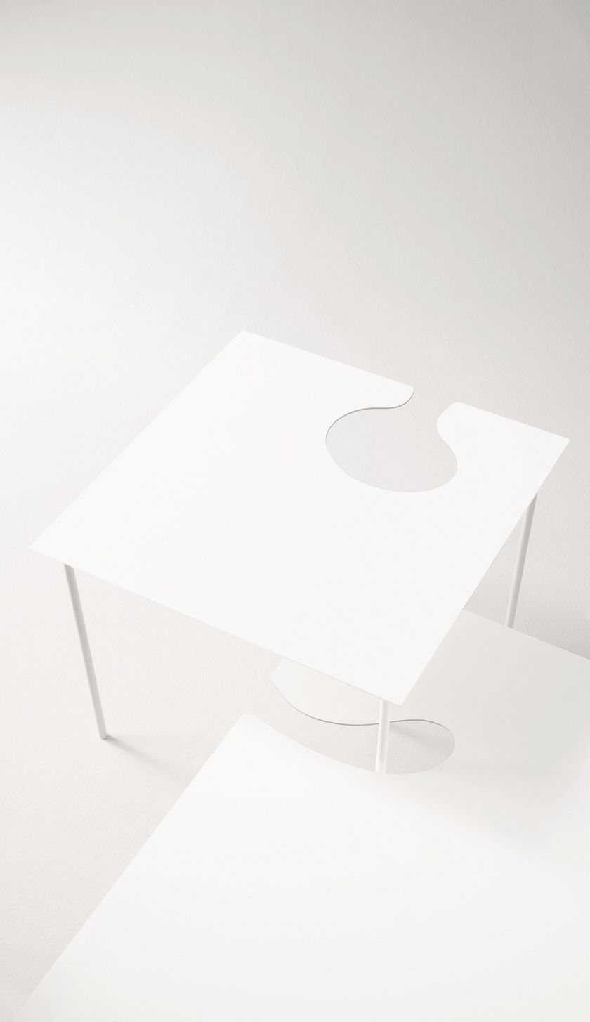 SOFTER THAN STEEL | Coffee table By Desalto design Nendo