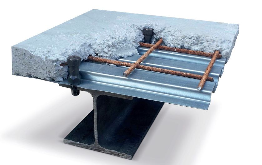 Plancher mixte bois-béton SOLAIO FACILE By FIBROTUBI
