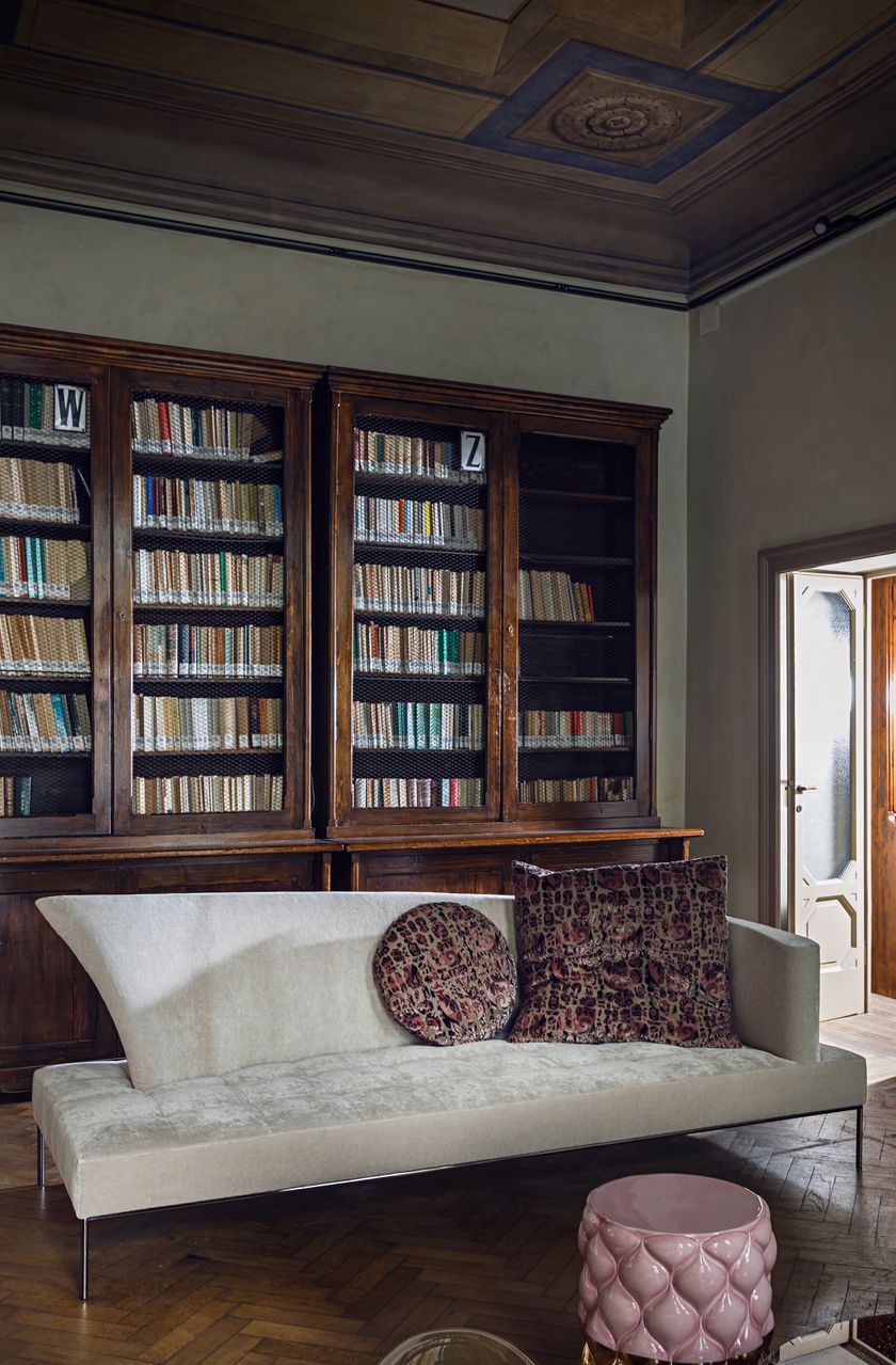 SOLE LUNA Fabric sofa By ERBA ITALIA | design Giorgio Soressi