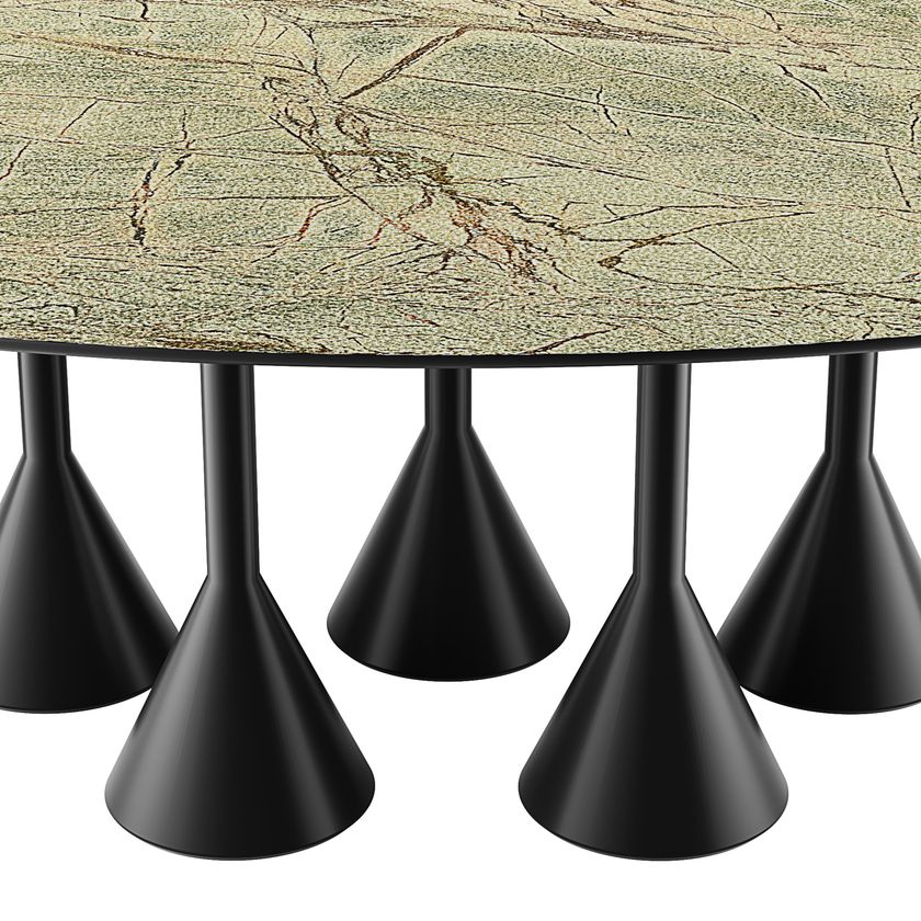 SOLEIL | Oval table By HOMMÉS