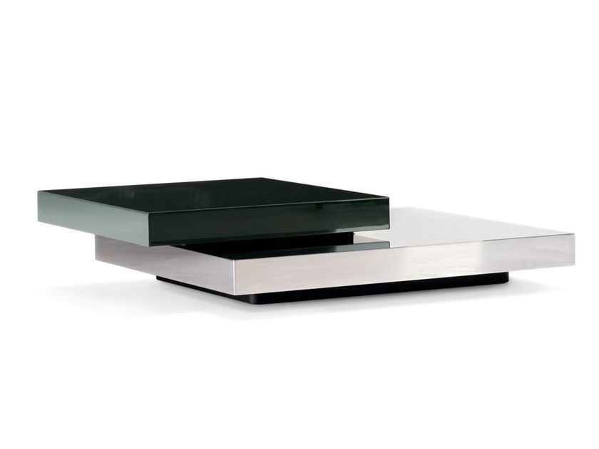 SOLID STEEL | Coffee table By Minotti design Rodolfo Dordoni