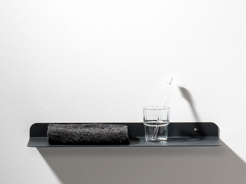 Steel sheet wall shelf SOLID WALL SHELF #01 By weld & co