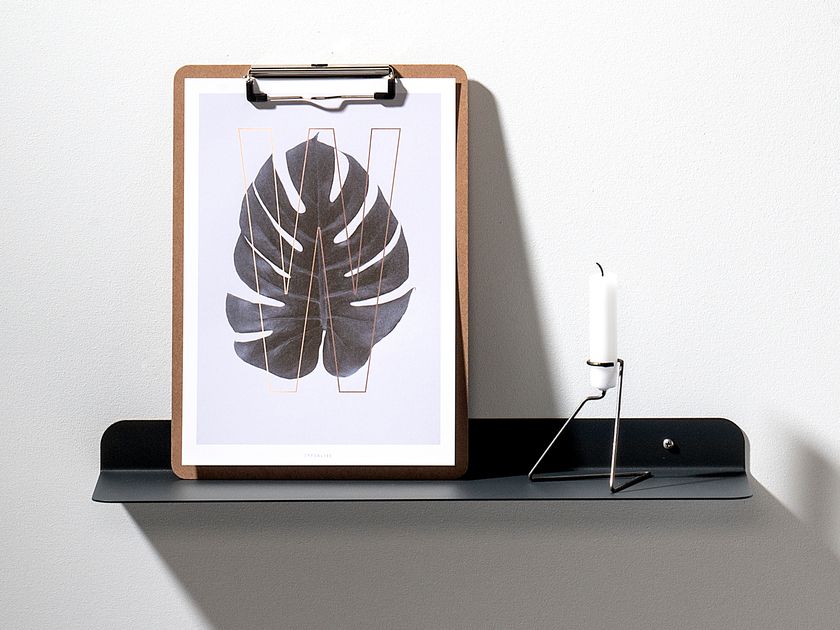 SOLID WALL SHELF #01 estante By weld & co