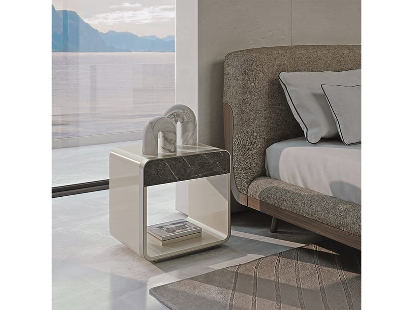 SOUL | Bedside table By Turri design Giuseppe Viganò