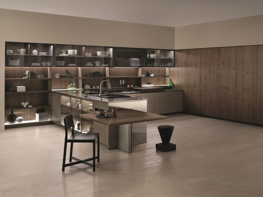 SOUL | Linear kitchen By ERNESTOMEDA
