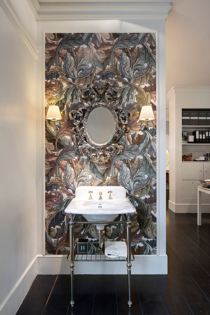 SOUND Console sink with towel rail By Devon&Devon