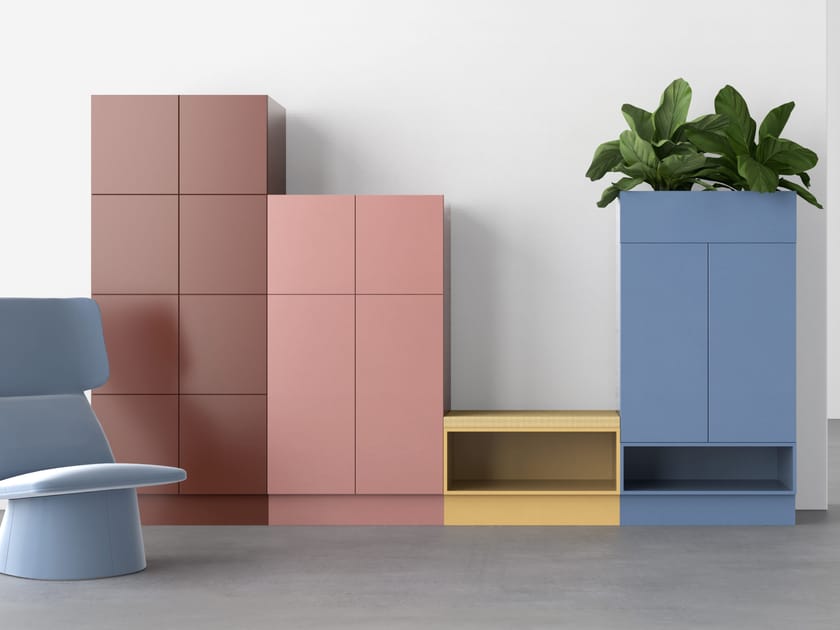 SPACE MDF personal storage unit By TreCe