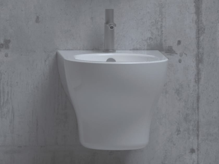 SPEED Bidé suspendido de cerámica By GSG Ceramic Design