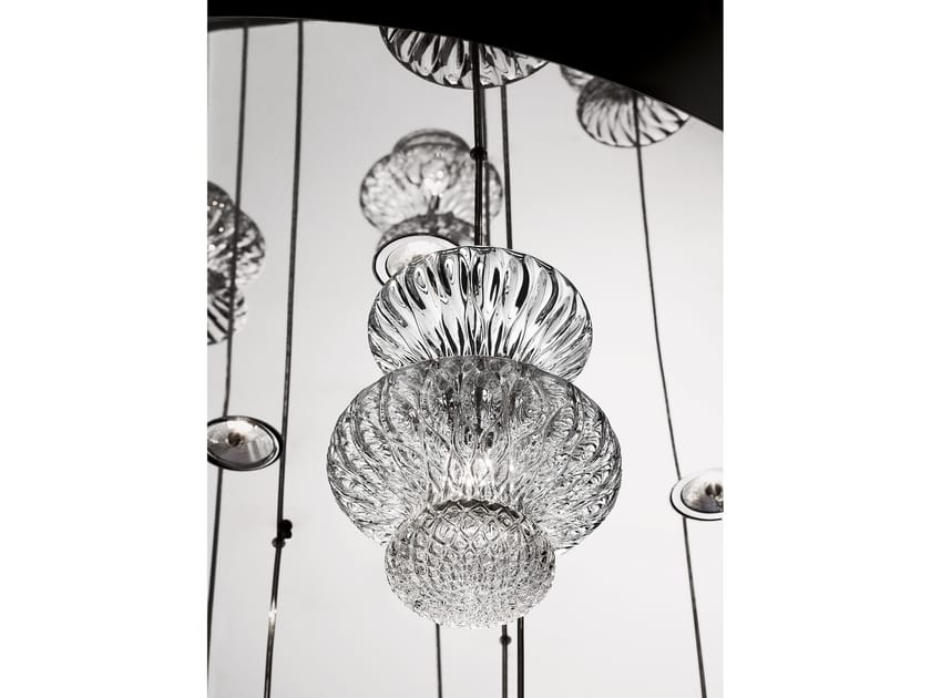 SPINN Pendant lamp By Barovier&Toso
