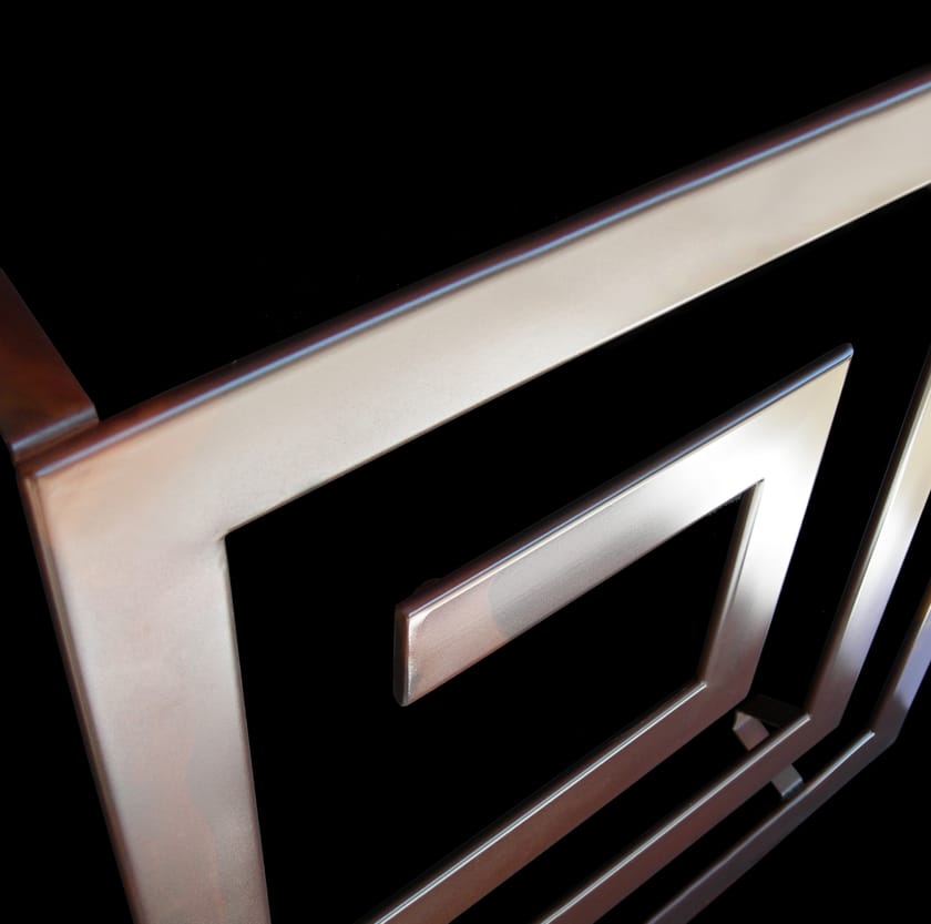 Wall-mounted powder coated steel decorative radiator SPIRALE Speciali ...