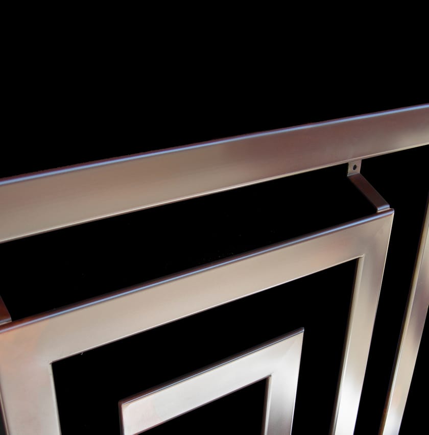 Wall-mounted powder coated steel decorative radiator SPIRALE Speciali ...