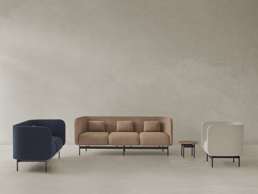 SPLIT Round plywood coffee table By Mobboli