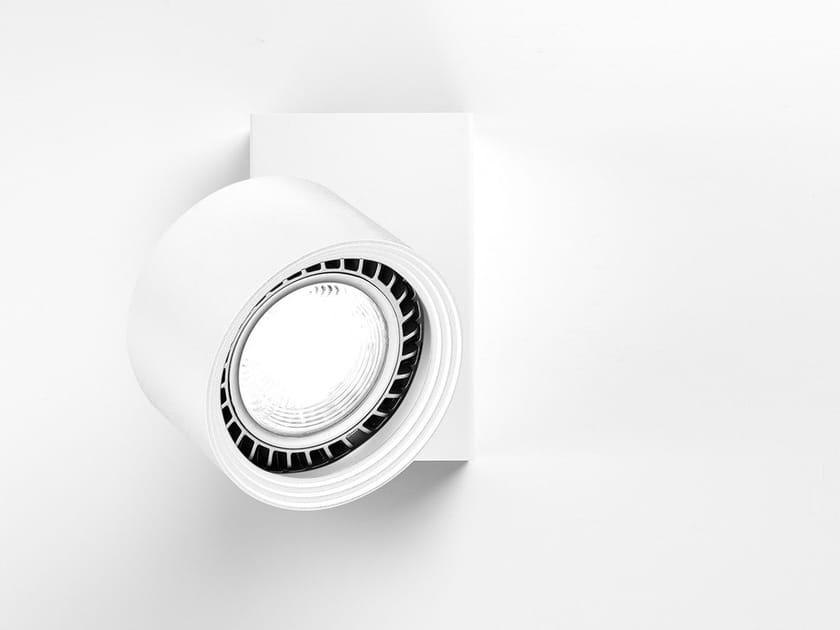 SPOT LED wall-mounted adjustable spotlight By Davide Groppi | design ...