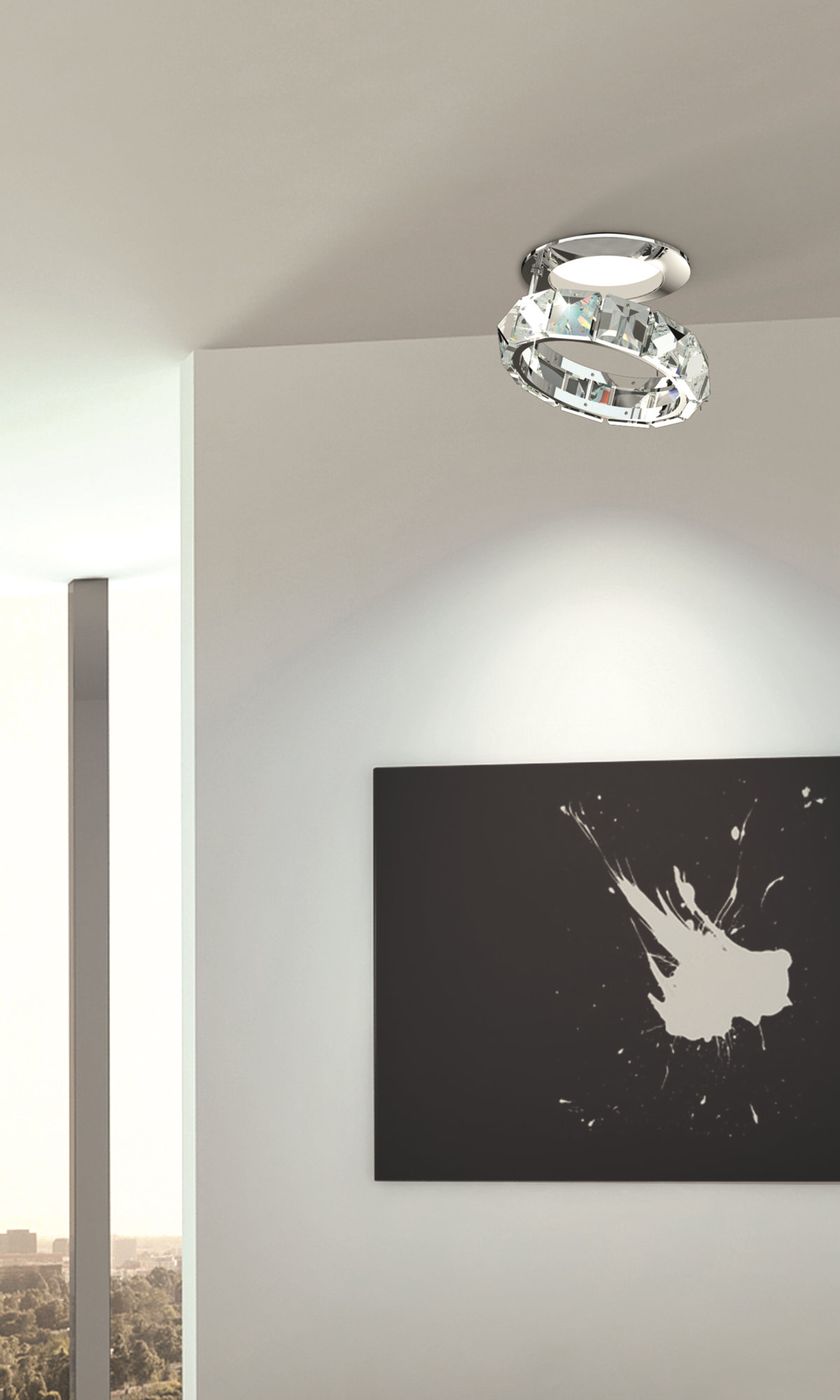 Semi-inset Lead Crystal spotlight SPOTLIGHTS 9250 Spotlights Collection ...