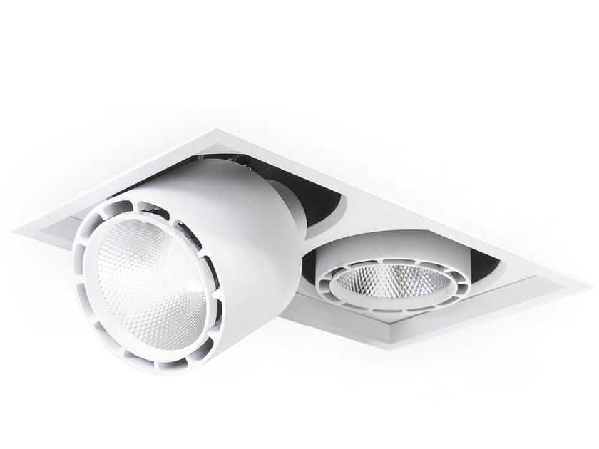 LED multiple recessed spotlight SPOTTONE 2 By Essenzialed