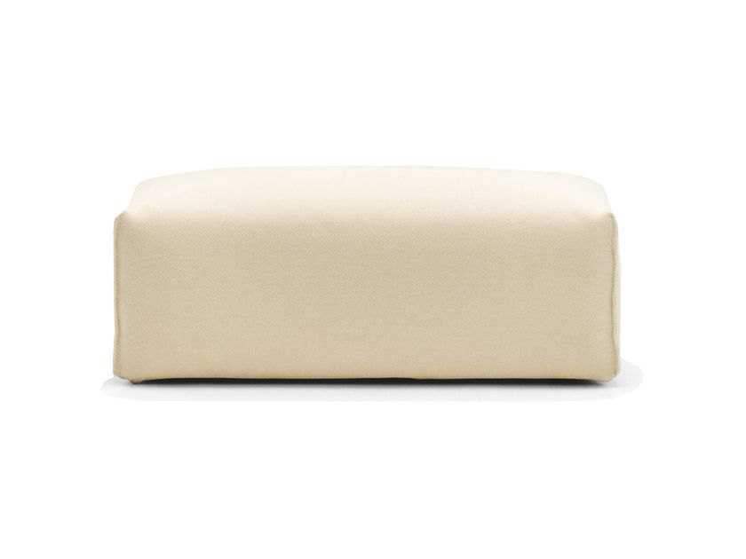 SPRING With removable lining square fabric pouf By Moroso | design ...