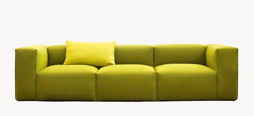 SPRING Sectional fabric sofa with removable cover By Moroso | design ...