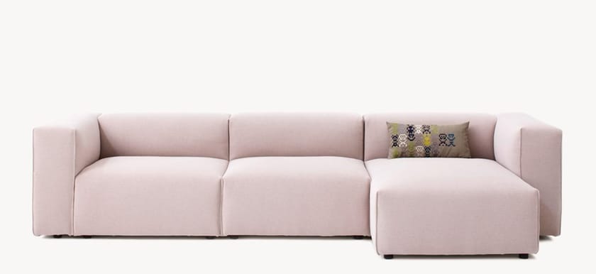 SPRING Sectional fabric sofa with removable cover By Moroso | design ...