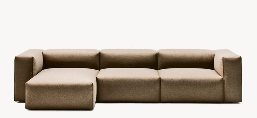 SPRING Sectional fabric sofa with removable cover By Moroso | design ...