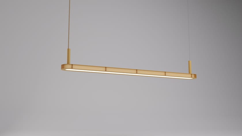 SPRINKLE LINEAR | Pendant lamp LED aluminium pendant lamp By Zero ...