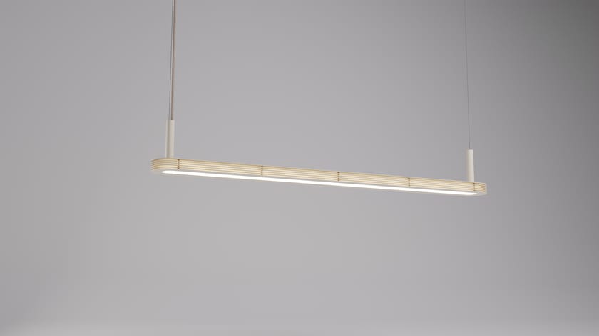 SPRINKLE LINEAR | Pendant lamp LED aluminium pendant lamp By Zero ...
