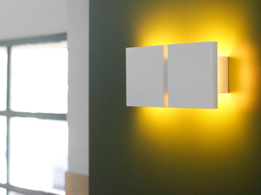 Halogen wall light SQUARE 2G By axis71