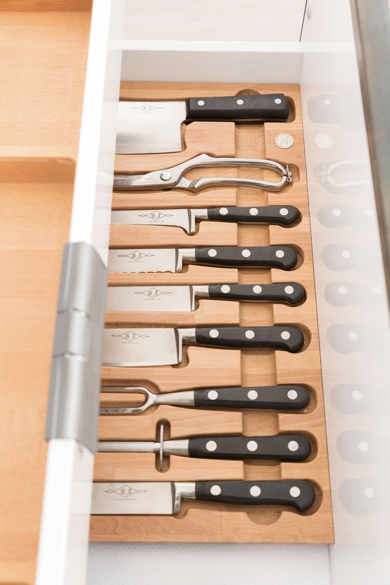 Cucina in acciaio inox con isola SQUARE BRUNITO NERO By Xera by Arex