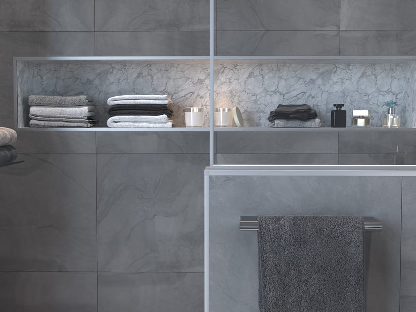 Aluminium External Corner Tile Trim SQUARE FIX By Mox Profile Systems