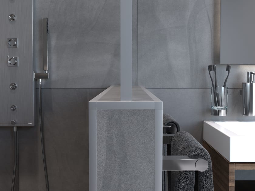 Aluminium External Corner Tile Trim SQUARE FIX By Mox Profile Systems