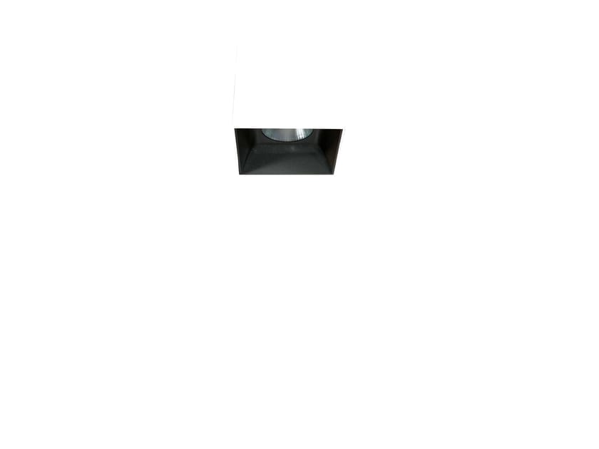 LED ceiling aluminium spotlight SQUARE S Square Collection By Nexia