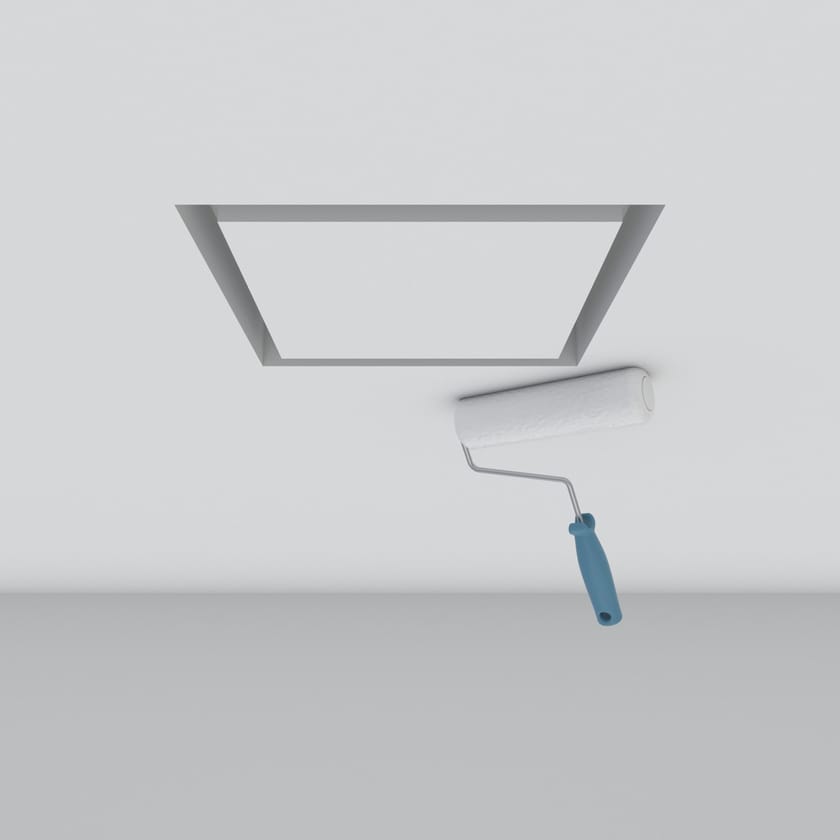 SQUARE Gypsum air diffuser By Ventmann