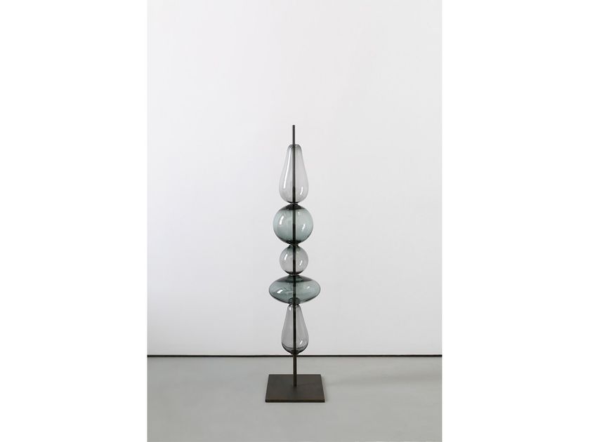 Blown glass decorative object STACK OBJECT By SkLO design Karen Gilbert ...