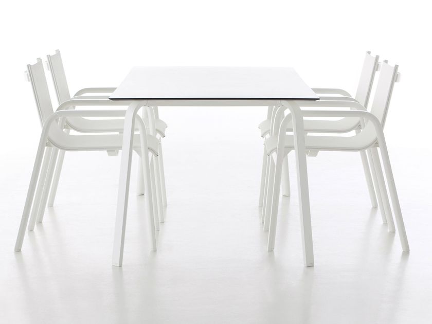 STACK | High rectangular table By GANDIABLASCO